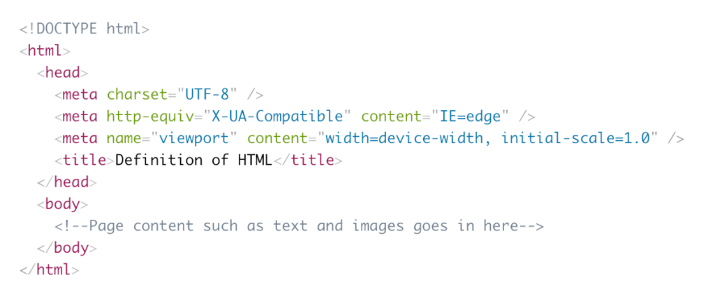 HTML คืออะไร ? ความหมายของ Hypertext Markup Language