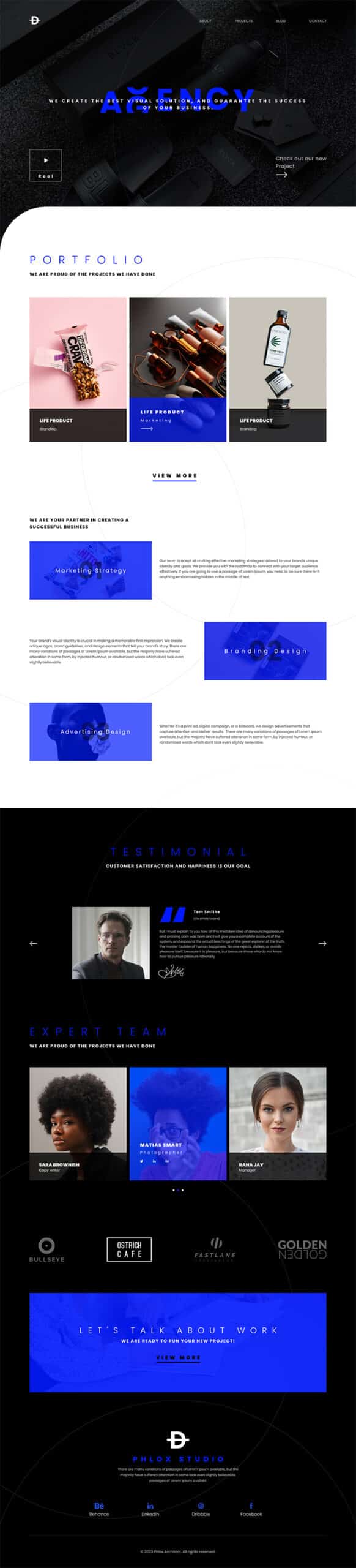 เทมเพลตเว็บไซต์ - FirstRankPlus