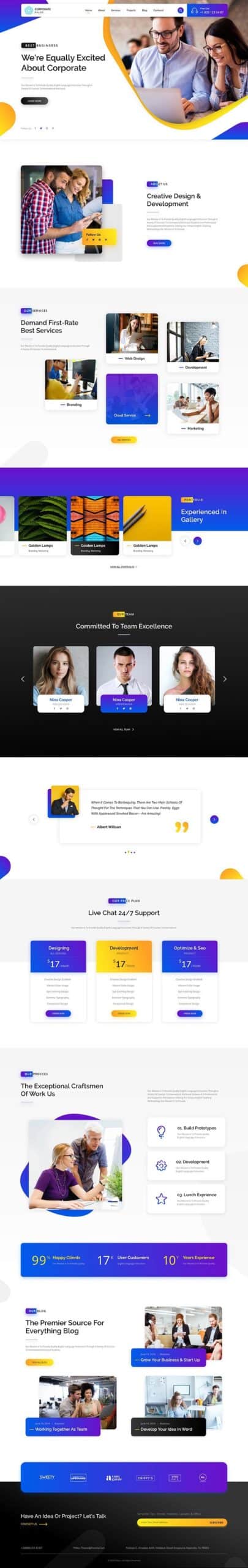 เทมเพลตเว็บไซต์ - FirstRankPlus